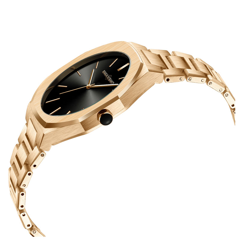 שעון Maka M Bako לגבר Mb3102 זהב משלוח חינם - כריזמה